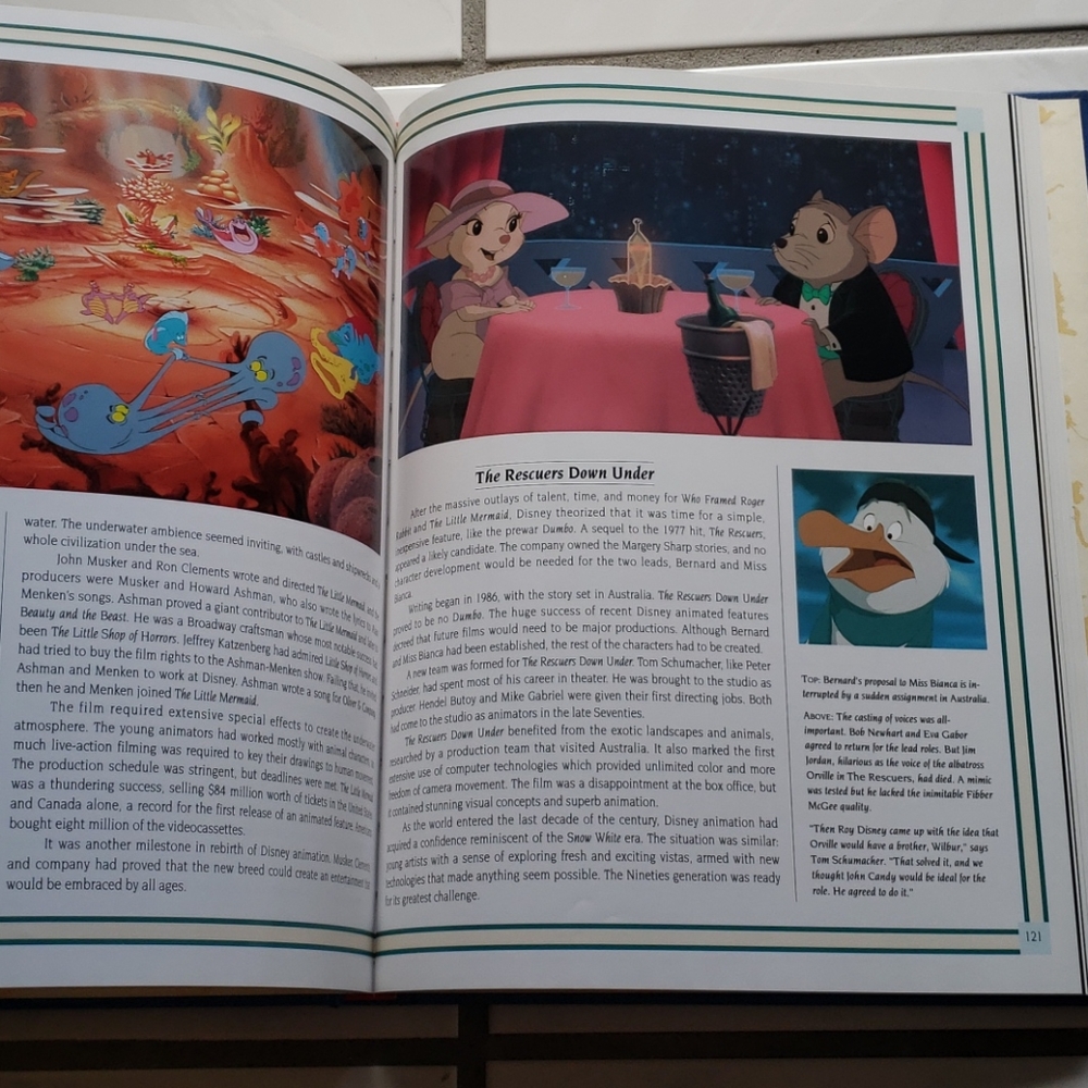 Disney's Animation Art And Characters Books (2) - Gem